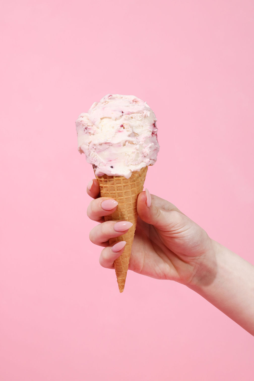 Raspberry White Chocolate Gelato - Augustus Gelatery